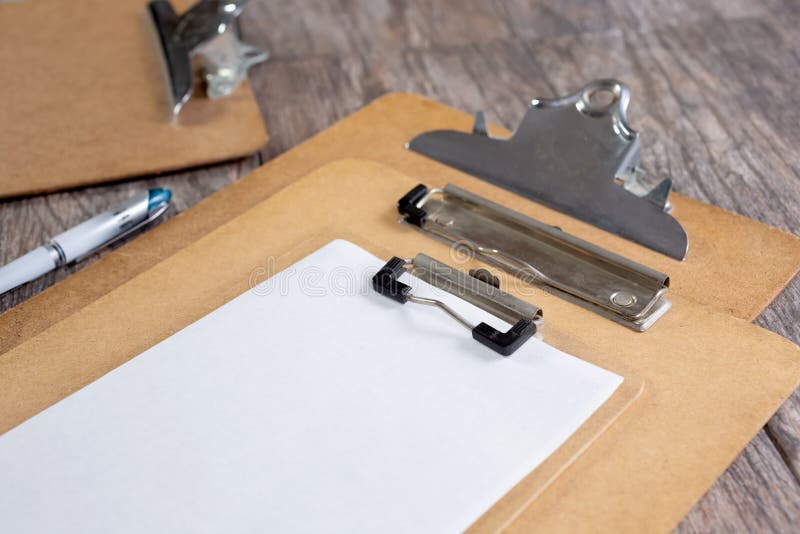 Several clipboards stock image. Image of hard, retail - 188127397