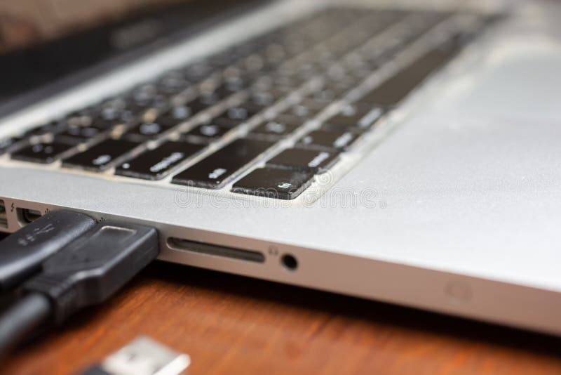 Computer Ports stock photo. Image of electronics, desktop - 8914640