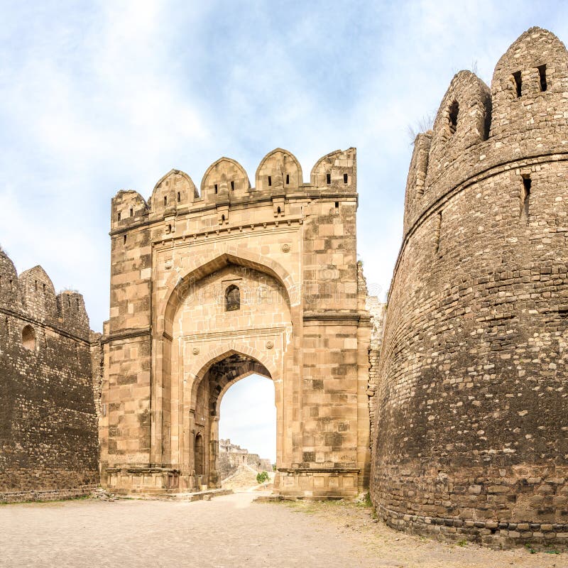 View at the Shah Chandwali Gate Complex Inside of Rohtas Fort in ...