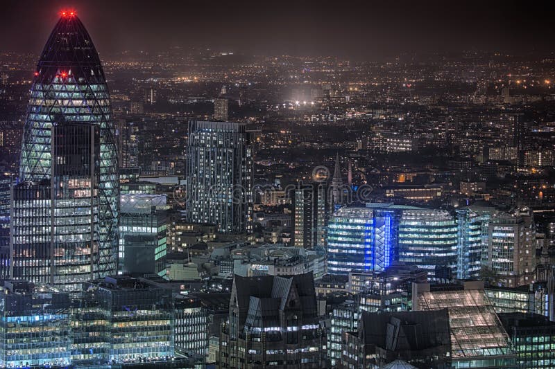 A View from the Shard stock photo. Image of district - 65728548