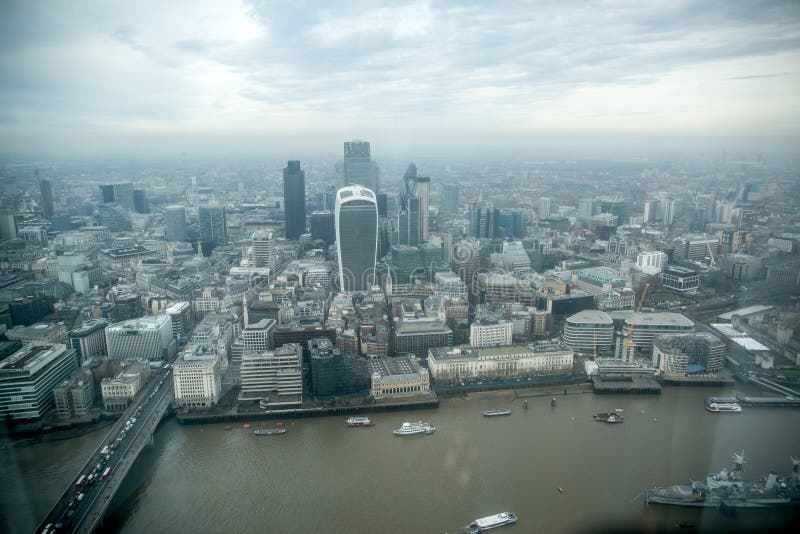 View from the Shard stock photo. Image of scene, downtown - 83888296