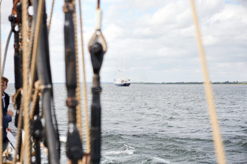 View from Ships from Tall Ship Event in Aalborg 2022 Stock Photo ...