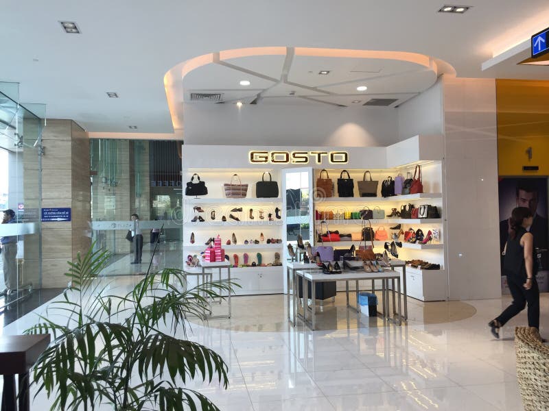 View of the Shop in Shopping Mall Editorial Stock Image - Image of shop ...