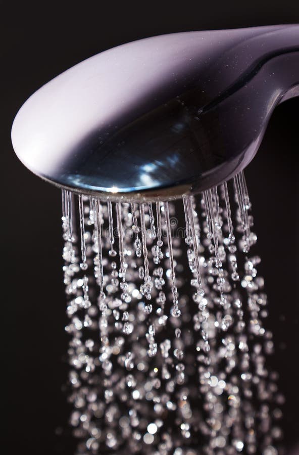 View of Shower from the Top Stock Image - Image of health, hygiene ...