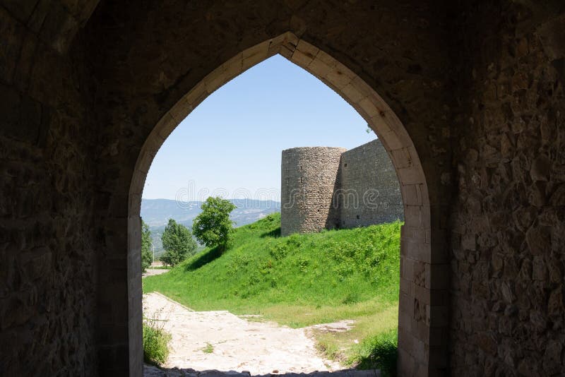 Shusha is the Old Azerbaijan Land. View from Shusha Fortress. Stock ...