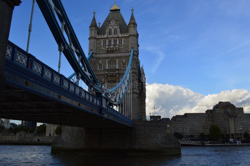 View of the Side of Bridge stock photo. Image of castle - 84830066