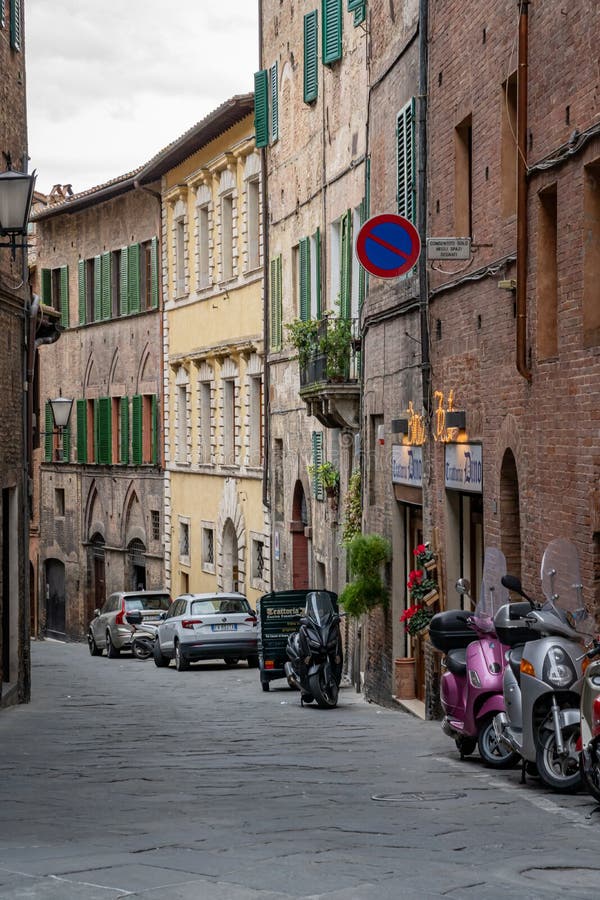 A view of Siena Italy editorial image. Image of italy - 177129330
