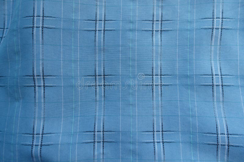 View of Sky Blue Checkered Modal from Above Stock Photo - Image of ...