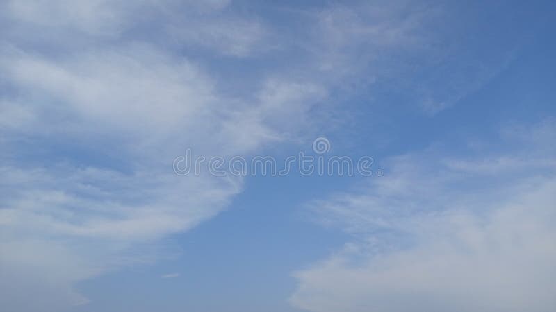 A View of the Sky with a Combination of Clouds and Spectrum of Light ...