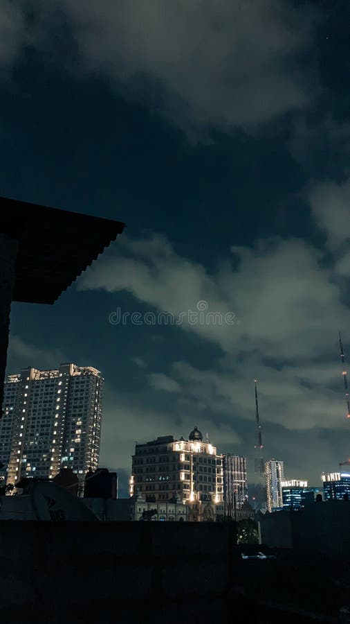 View of the Sky on the Rooftop Stock Photo - Image of rooftop, coast ...