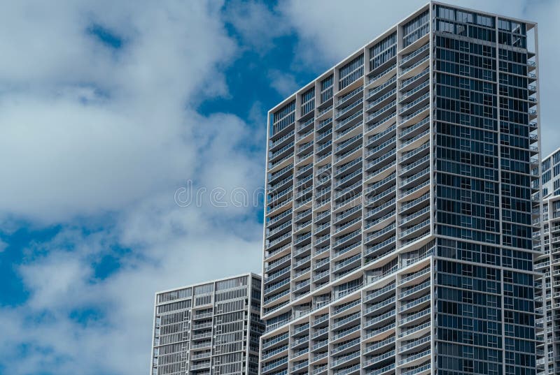 A View of a Sky Scraper in Front of the Buildings Stock Photo - Image ...