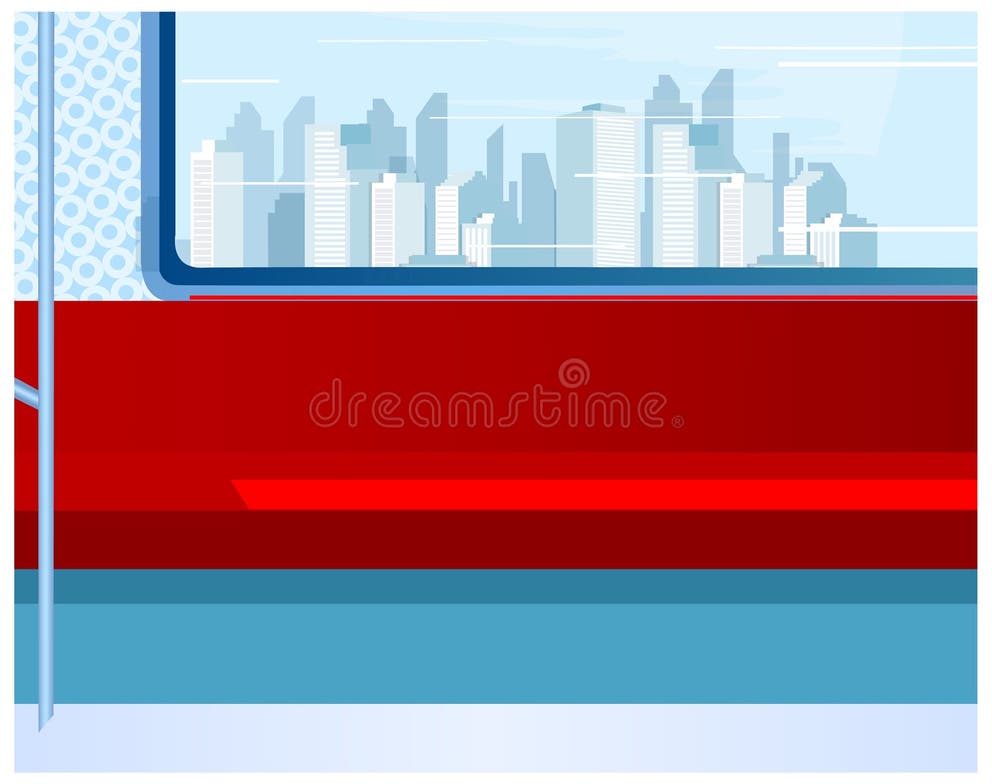 Subway Window View Inside Stock Illustrations – 331 Subway Window View ...