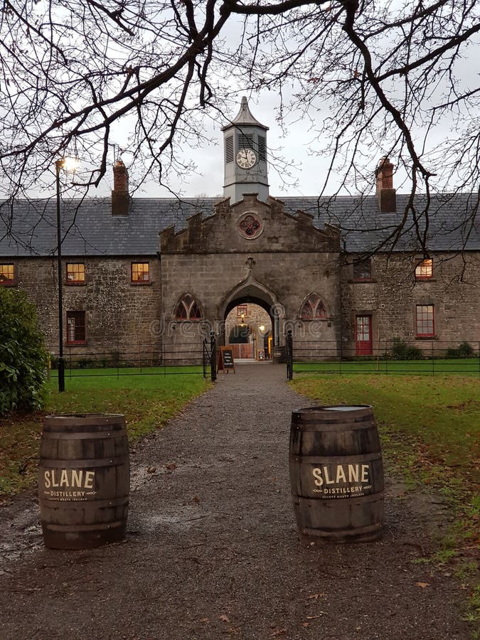 Slane distillery editorial stock image. Image of design - 132781954