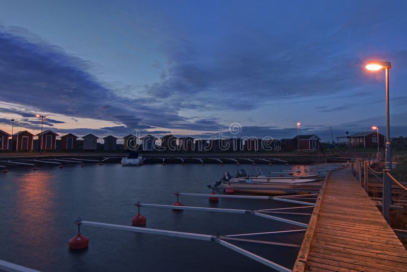 View of small boat harbor. stock image. Image of southern - 37857375