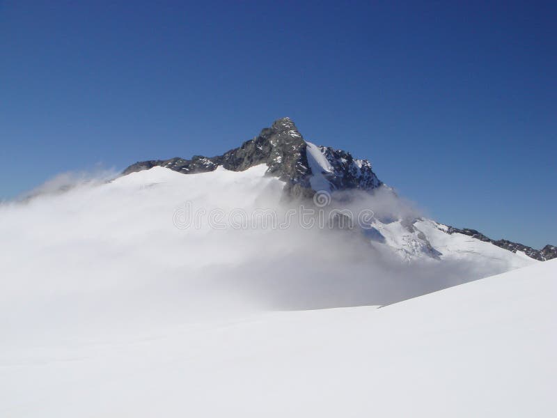 Snow Blowing Off Mountain Stock Photos - Free & Royalty-Free Stock ...