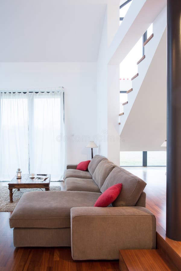 View of sofa stock photo. Image of couch, cozy, interior - 53015576