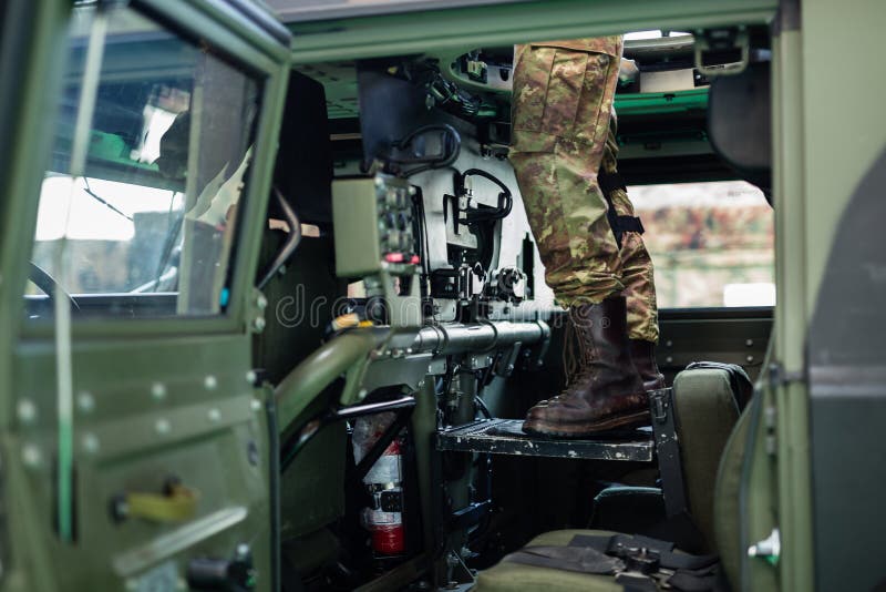 Light Armored Vehicle Interior