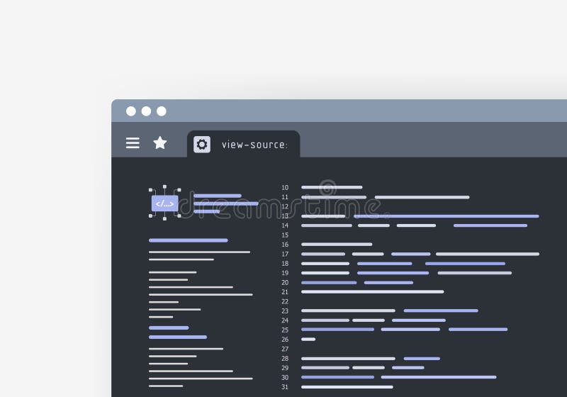 View Source Code Using View Page Source In Internet Browser Html And Css Webpage Code Viewer