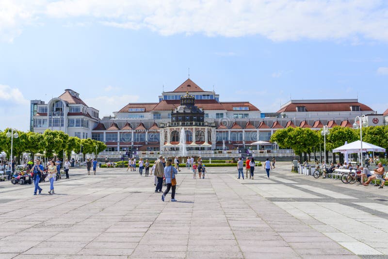 Sopot SPA editorial photo. Image of european, poland - 118595506
