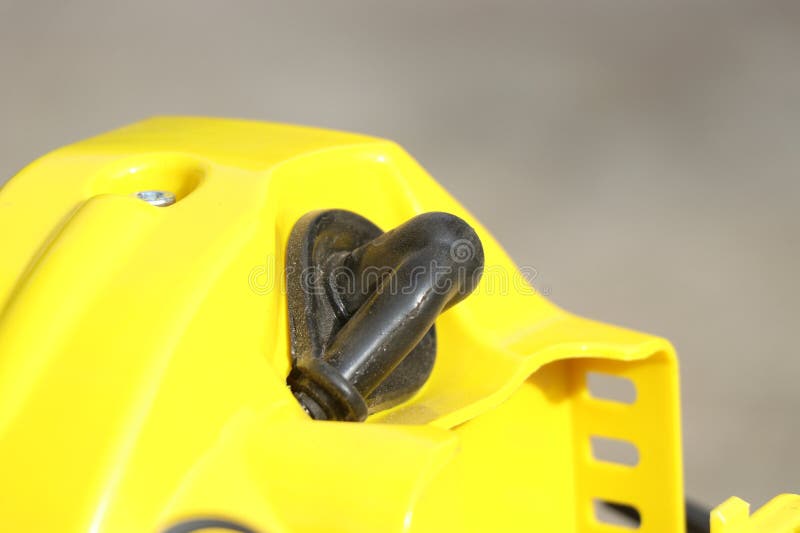 View of a Spark Plug in the Head of a Internal Combustion Engine ...