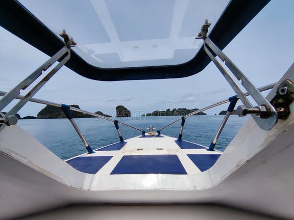 View on the Speed Boat in Raja Ampat Stock Image - Image of view, speed ...
