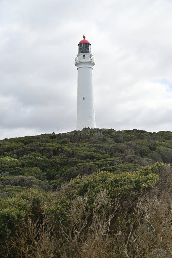 Split Point Lighthouse in Australia Stock Photo - Image of scenic ...