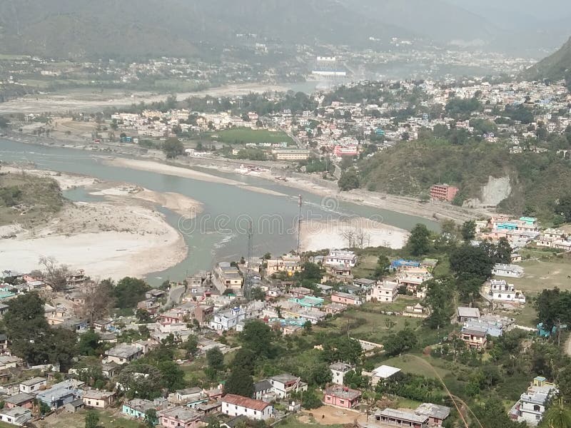 View of Srinagar(Garhwal), Uttarakhand, India Stock Photo - Image of ...