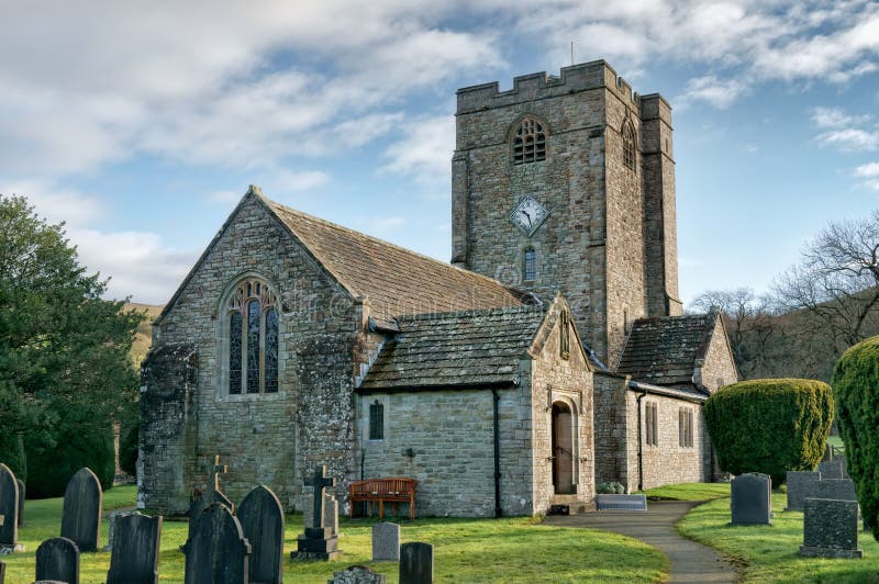 A View of St Bartholomew`s Church, Barbon, Cumbria Stock Photo - Image ...