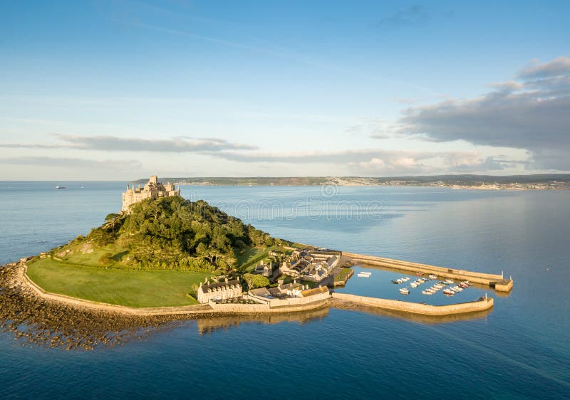 View of St Michaels Mountain Near Marazion, Cornwall Stock Photo ...