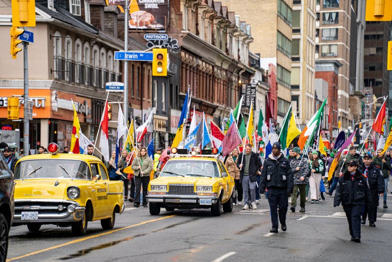 View of St. Patrick S Day Parade 2025 in Toronto Editorial Stock Photo ...