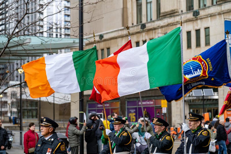 View of St. Patrick S Day Parade 2025 in Toronto Editorial Image ...