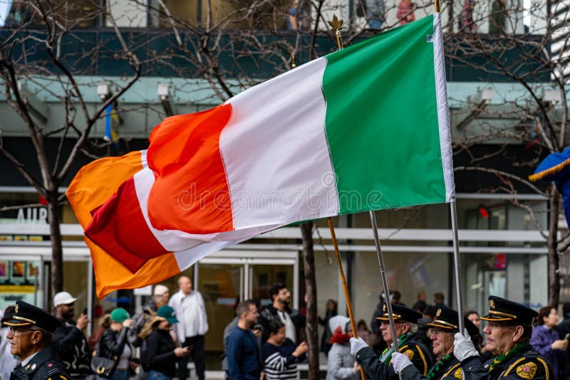 View of St. Patrick S Day Parade 2025 in Toronto Editorial Photo ...