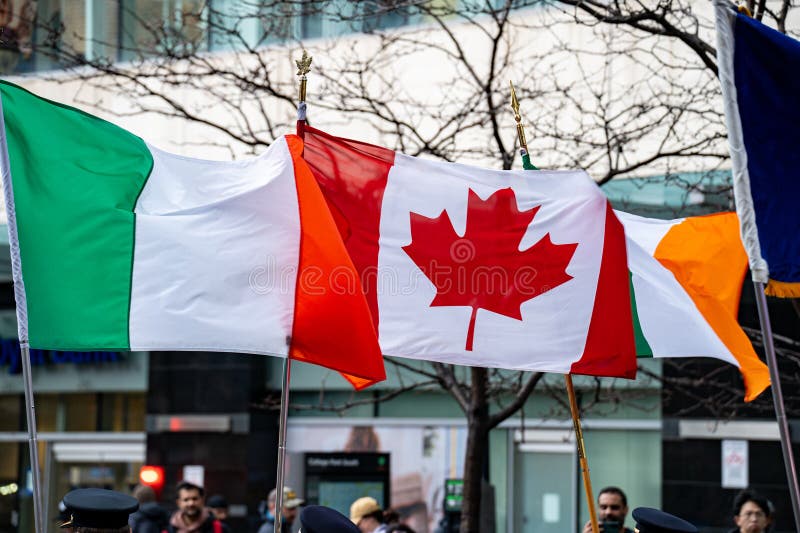 View of St. Patrick S Day Parade 2025 in Toronto Editorial Stock Photo ...