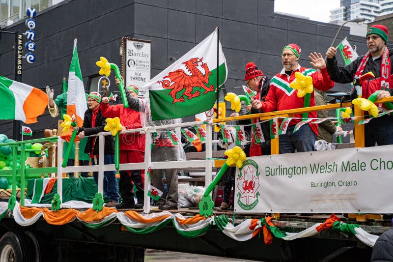 View of St. Patrick S Day Parade 2025 in Toronto Editorial Stock Image ...