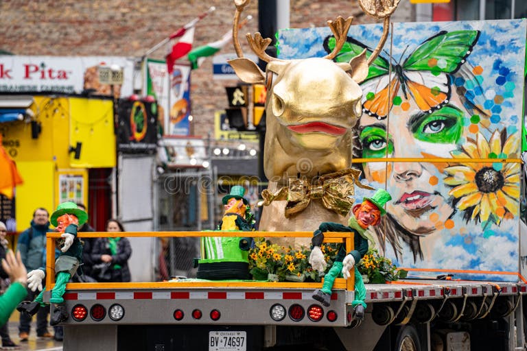 View of St. Patrick S Day Parade 2025 in Toronto Editorial Stock Image ...