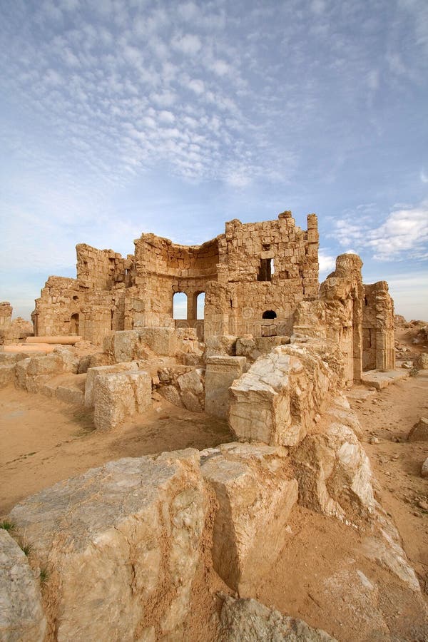 The Ruined Assyrian City of Resafa, Syria Editorial Stock Photo - Image ...