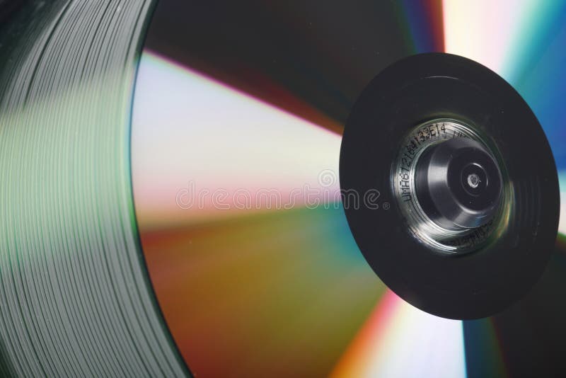 View of a Stack of Cd`s Against a White Background in a Studio ...