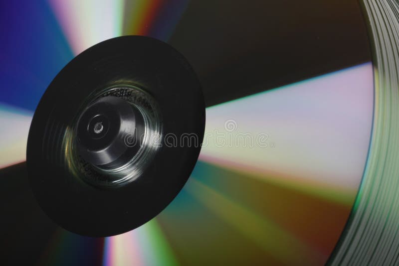 View of a Stack of Cd`s Against a White Background in a Studio ...