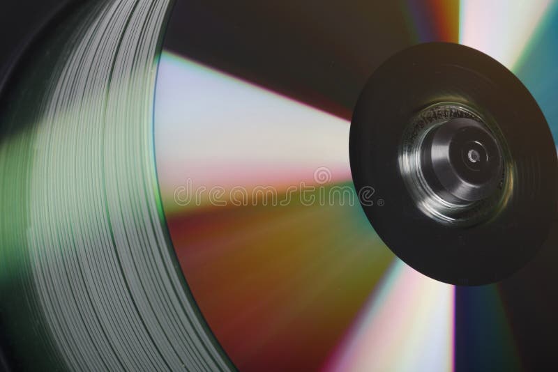 View of a Stack of Cd`s Against a White Background in a Studio ...