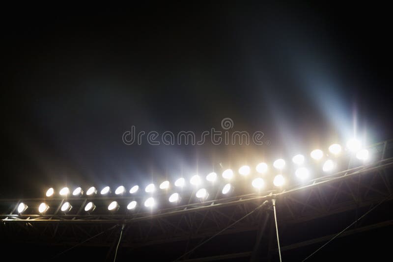 Stadium Ligths stock photo. Image of attention, excited - 3085672