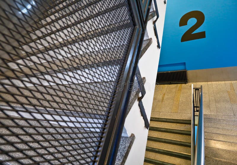 Staircase in the Department Store Stock Image - Image of light, shop ...