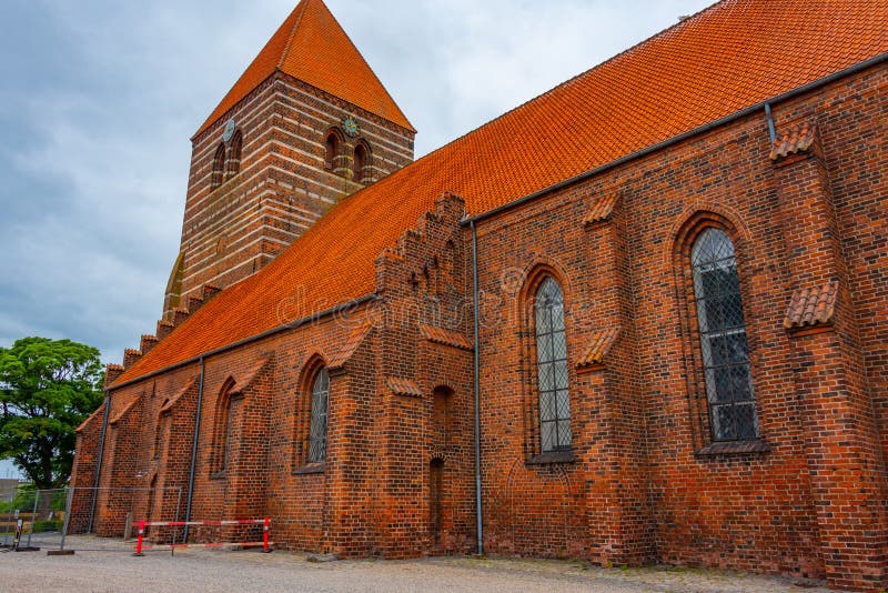 View of Stege Church in Denmark Editorial Stock Image - Image of ...