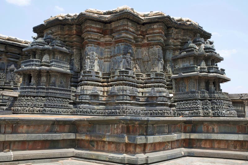 View of Stellate, Star Shape, Form of Shrine Outer Wall at the ...