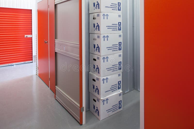 Self storage units stock image. Image of rental, self - 40549027