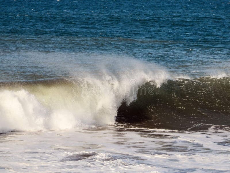 View of Storm Seascape stock image. Image of active - 246209349
