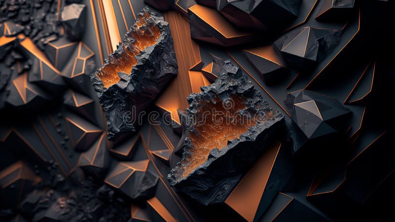 View of Strange Mineral Formation Texture Stock Photo - Image of ...