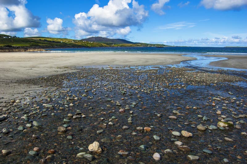 A View of a Stream Going into the Sea Stock Photo - Image of ocean ...