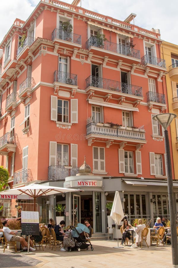 A View of Street Level in the Principality of Monaco Editorial ...