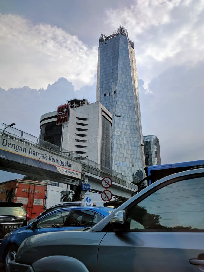 View of a Jakarta in Java, Indonesia Editorial Image - Image of island ...