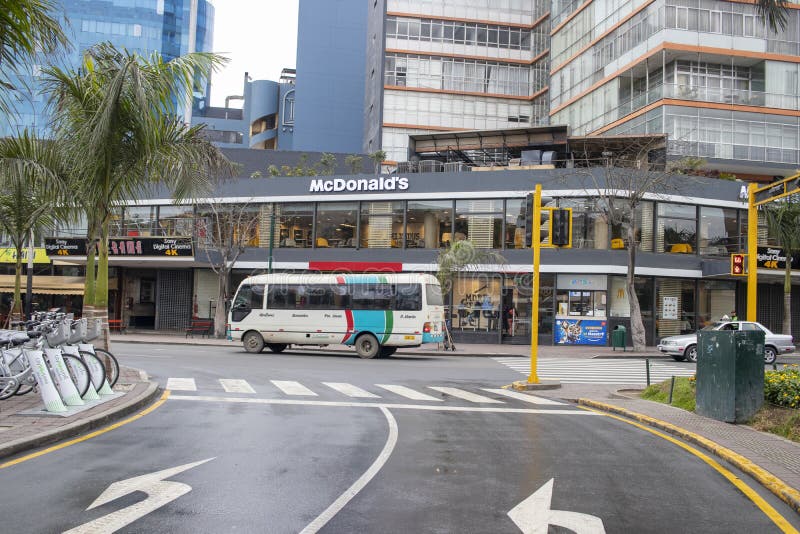 View of Public Transport in the City of Lima, Peru Editorial Stock ...